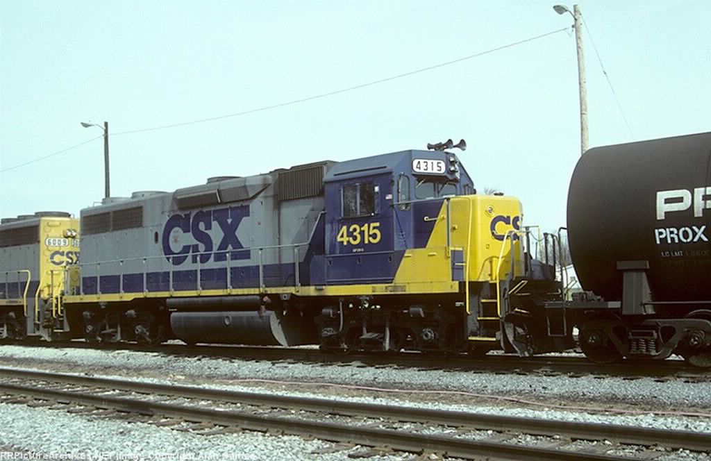 CSX GP39-2 4315
